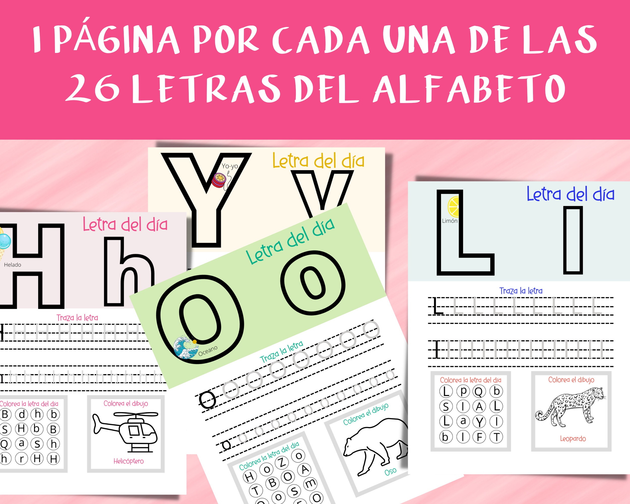 Actividades De Aprendizaje Para Niños, Divertido Primer Libro Del ...
