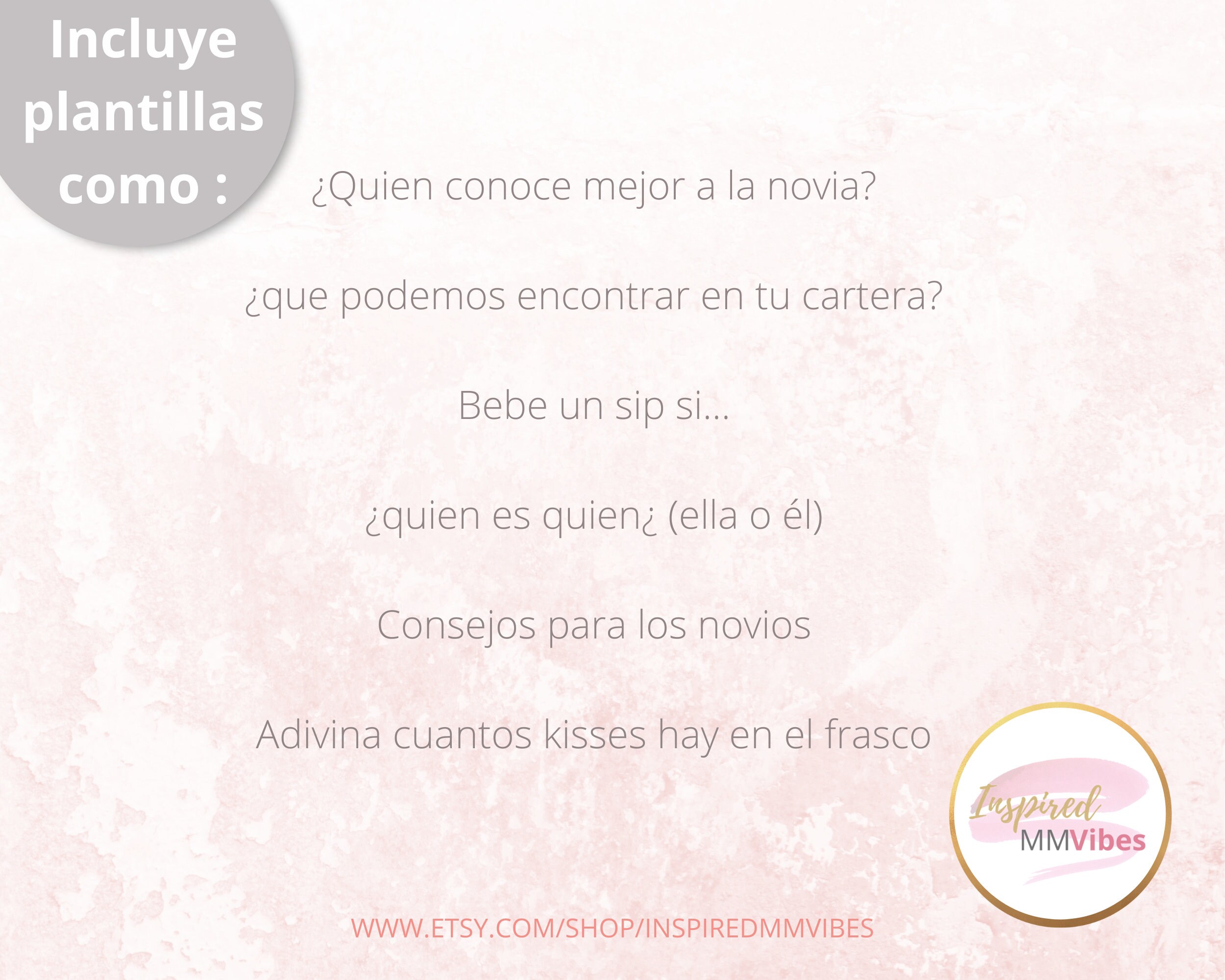 Bridal Games Printables, Greenery Bridal Games, Bridal Games in Spanish ...