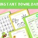 Learning Activities, Kids Fun Learning Game Bundle, First Alphabet Book ...