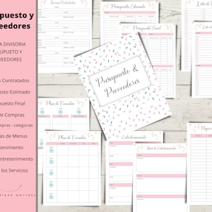 Planifica Tu Fiesta Paso a Paso/ Party Planner En Español/ Agenda De ...