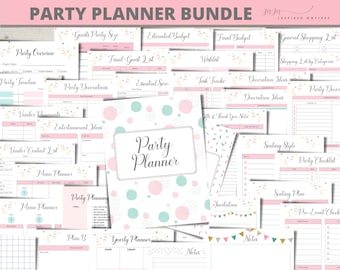 Simple Event Planner to Organize Party and Special Event on - Etsy