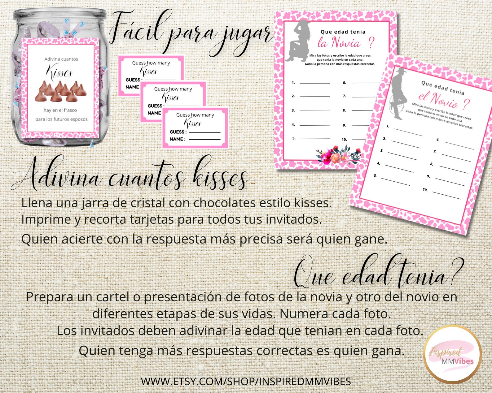 Bridal Games Printables, Cowgirl Bridal Shower, Despedida De Soltera De ...