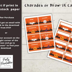 Halloween Party Games Printable Bundle, Halloween Party Activities ...