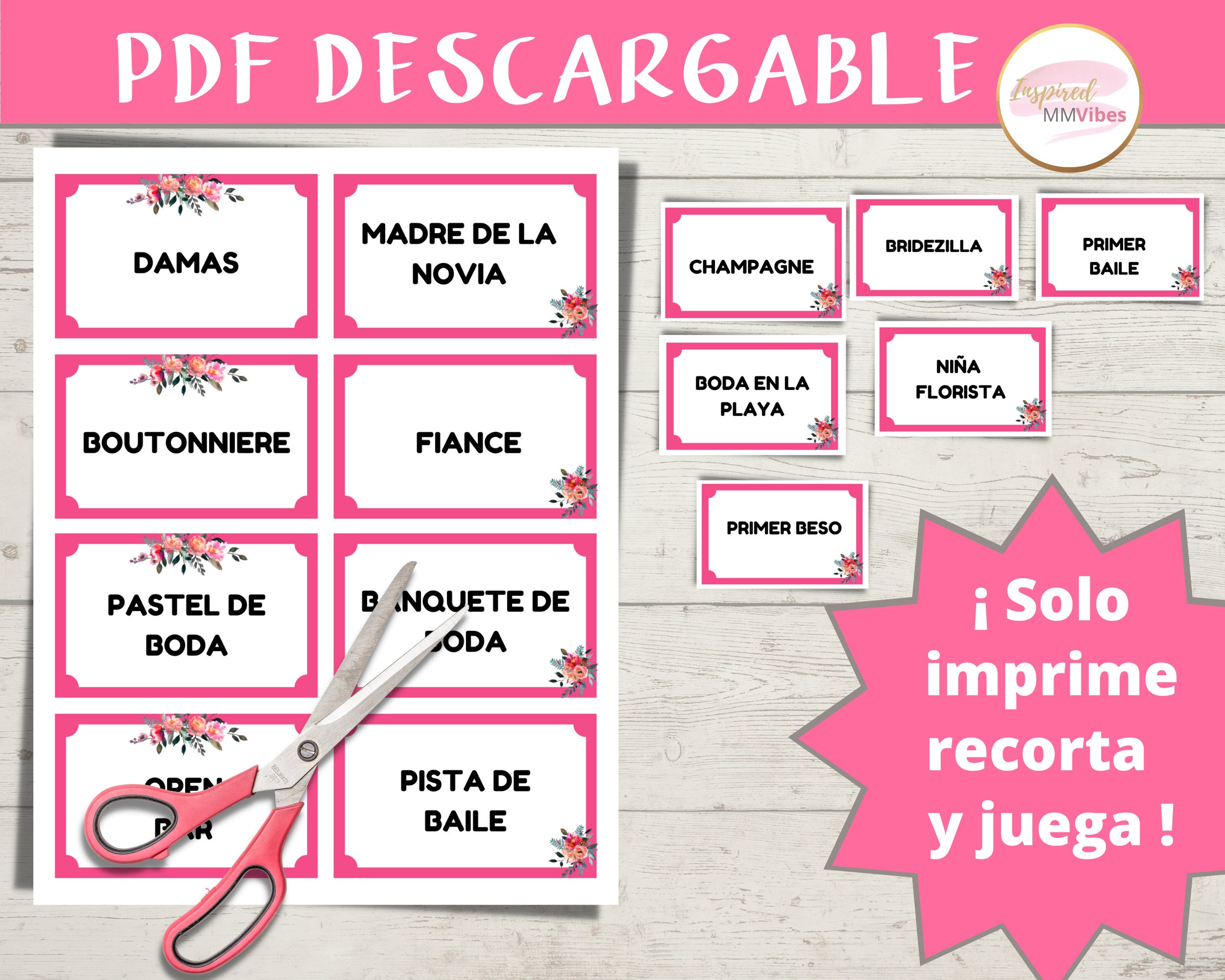 Despedida De Soltera Juegos, Games, Charadas, Juegos Despedida De Soltera, Bridal Shower Games ...