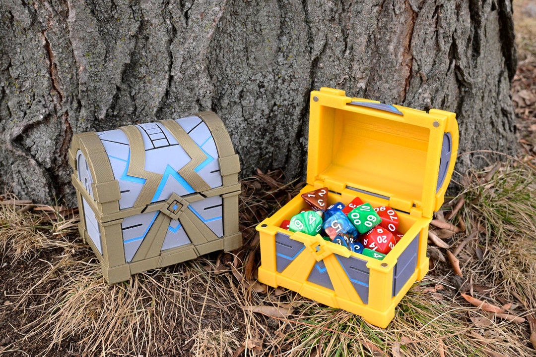 1 Palworld Gold Chest With 1 Blue Regular Palsphere D6 - Etsy