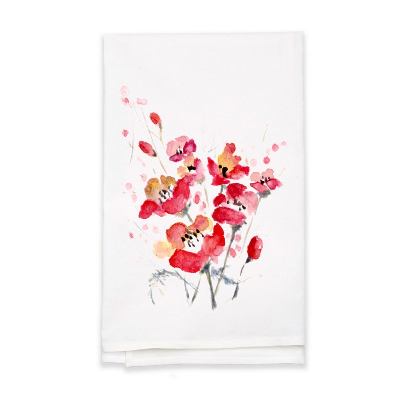 Poppy Towel - Etsy