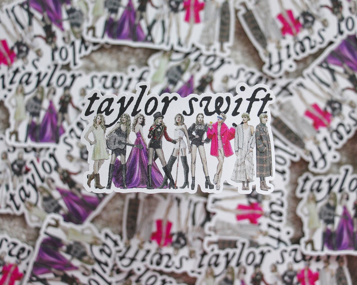 Taylor Swift Eras Sticker Vinyl Sticker | Etsy