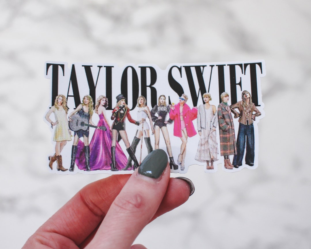 Taylor Swift Eras Sticker Vinyl Sticker - Etsy