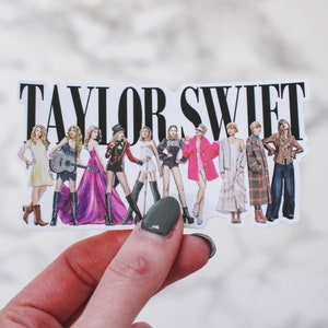 Taylor Swift Eras Sticker | Vinyl Sticker - Etsy