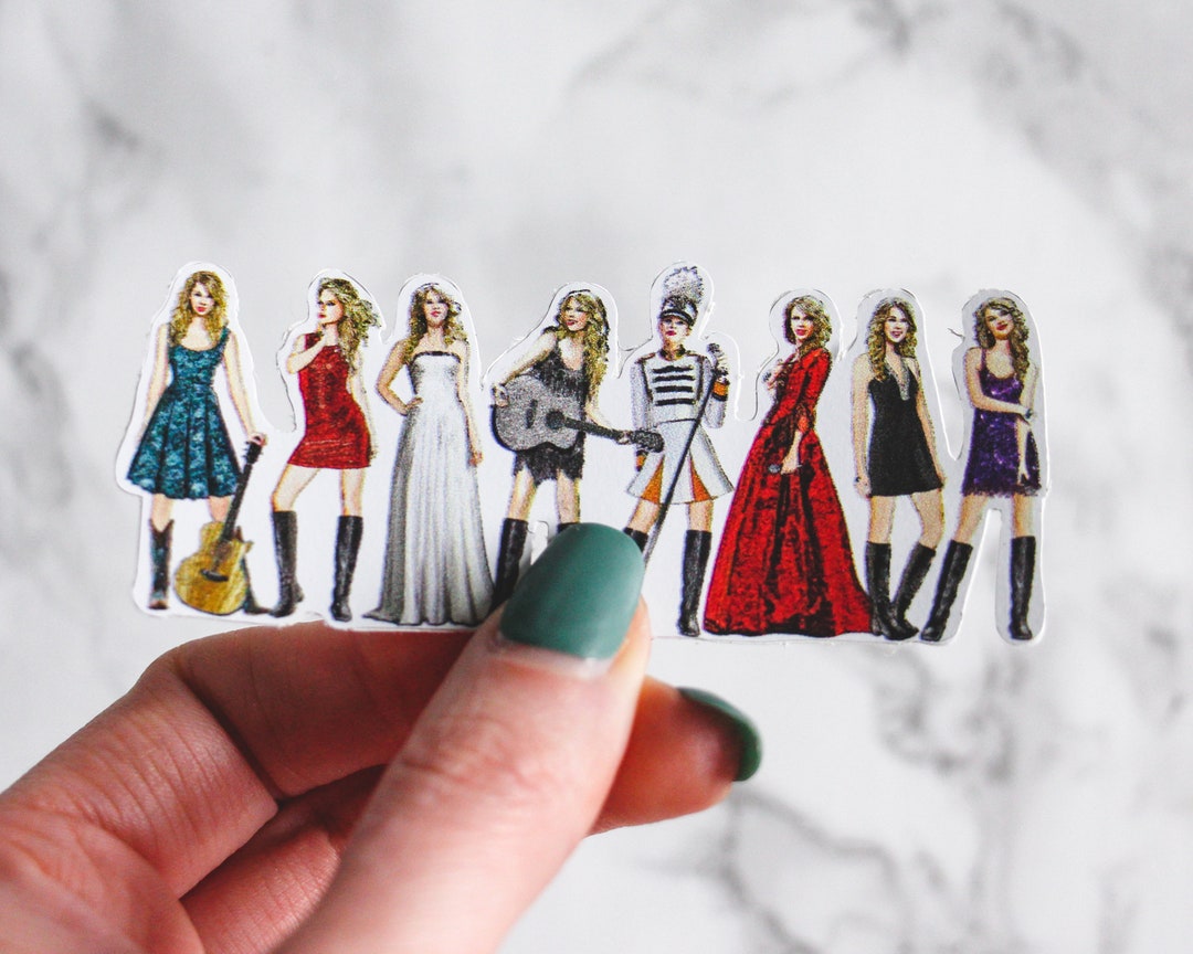 Taylor Swift Fearless Tour Sticker | Vinyl Sticker - Etsy