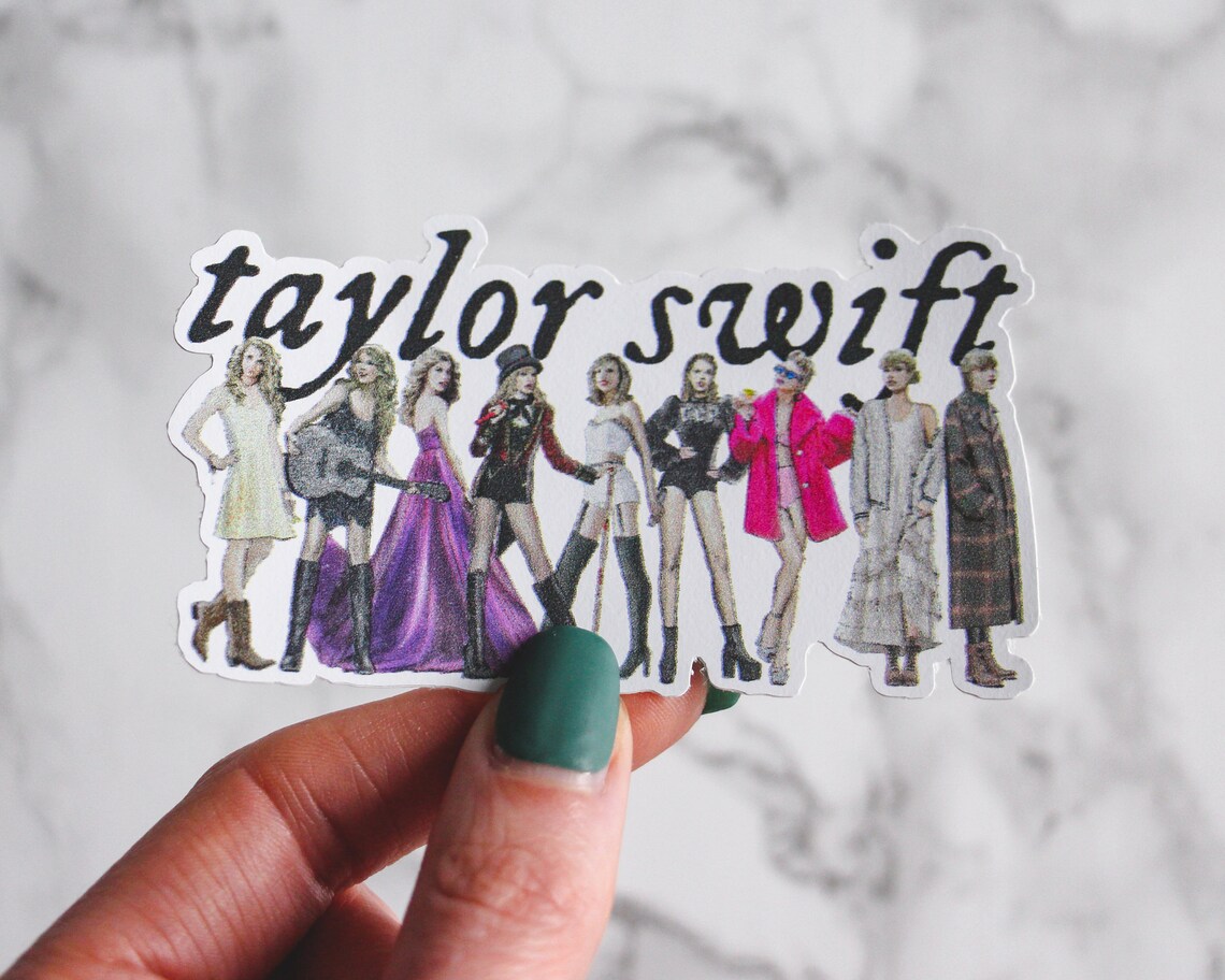 Taylor Swift Eras Sticker Vinyl Sticker - Etsy
