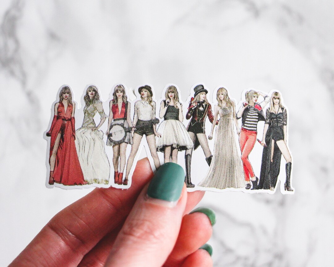 Taylor Swift, Red Sticker Vinyl Sticker - Etsy