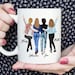 Four Best Friends Gift 4 Friends Mug Custom Coffee Mug - Etsy