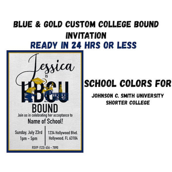 College Signing Invitation - Etsy