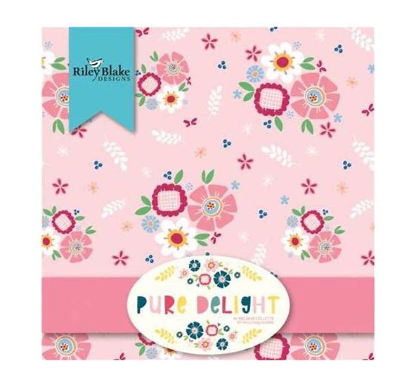 Riley Blake's pure Delight Quilt Fabric Collection by Melanie Collette ...