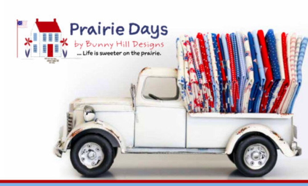 Moda's prairie Days by Bunny Hill Designs, Sold by the ONE YARD BUNDLE ...