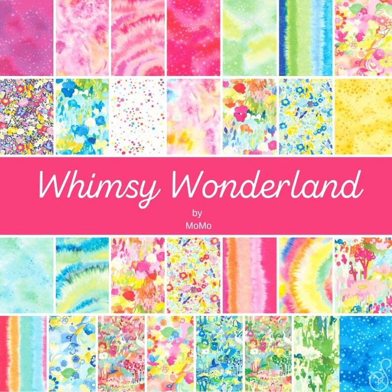Moda's whimsy Wonderland Quilt Fabric Collection by Momo, Sold by the ...