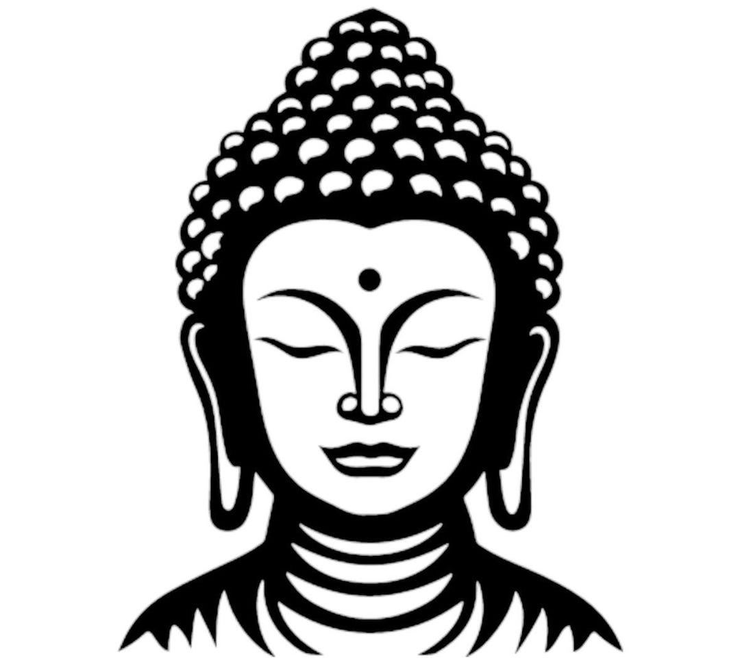 Buddha Vinyl Decals for Door Decor/wall Decor/wall Decor Frames/window ...