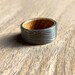 Damascus Ring With Whiskey Barrel Liner, 10mm Chunky Band - Etsy