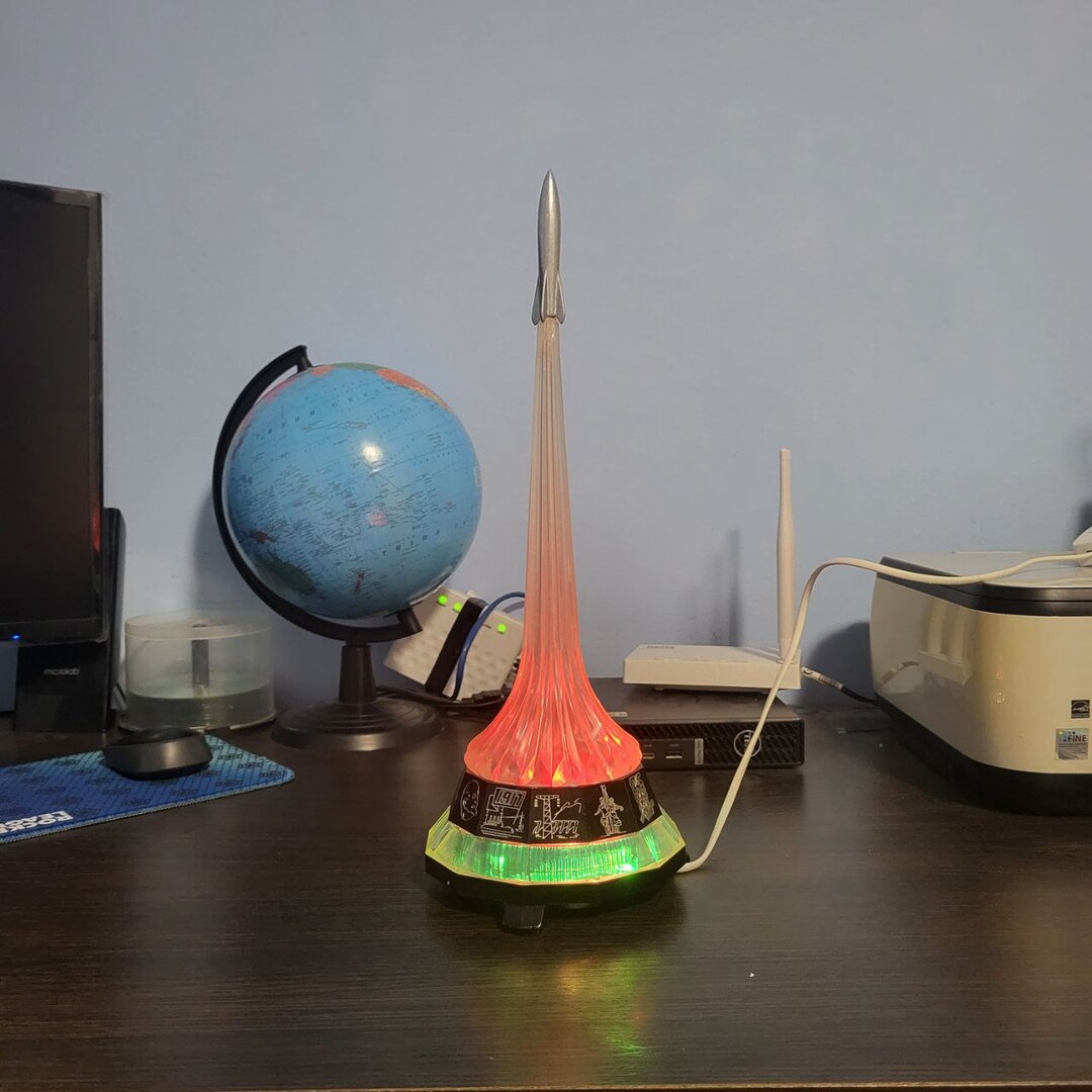 Nightlight, Night Lamp, Rocket, Space, Cosmos Theme, Night Light ...