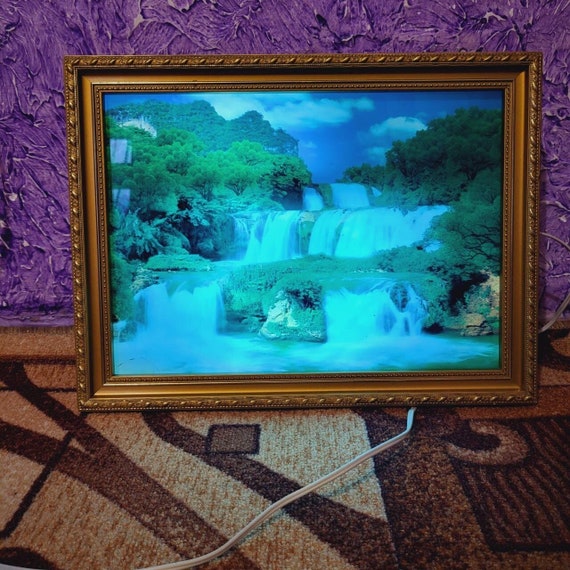 Large Waterfall Motion Wall