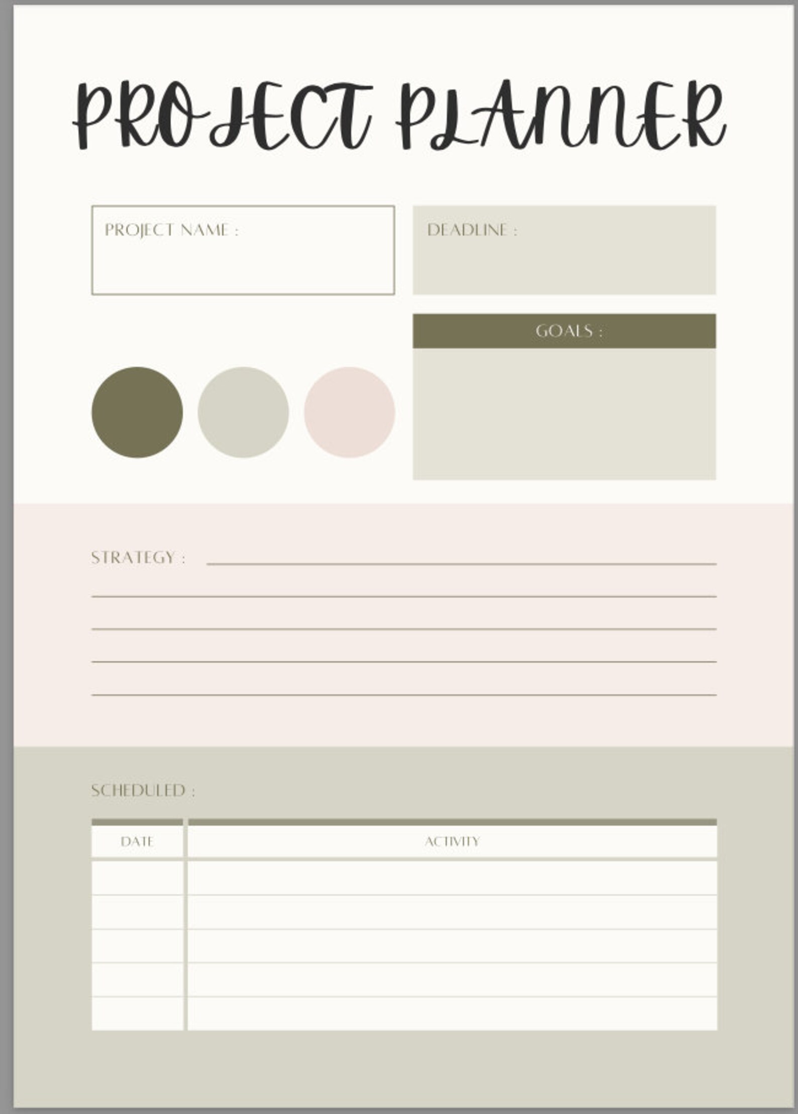 The Ultimate Planner for Women. Productivity Planner - Etsy