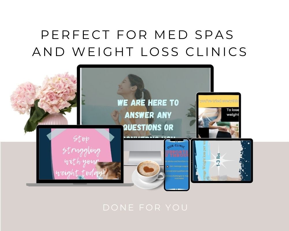 Semaglutide/tirzepatide Social Media Posts GLP Medspa, Weight Loss ...