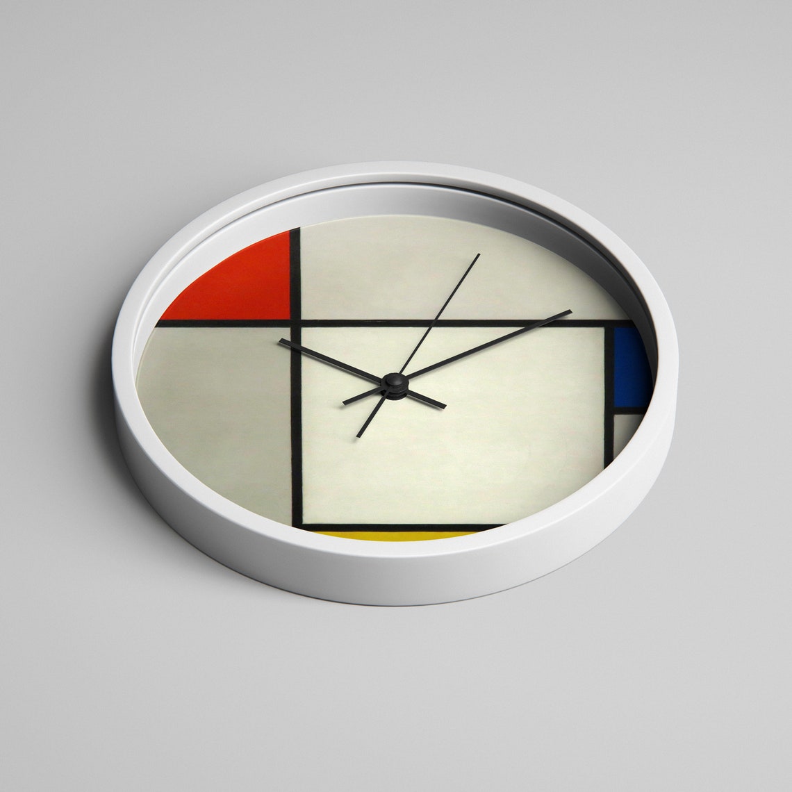 Piet Mondrian Paint Wall Clockart Clock Modern Decoration - Etsy
