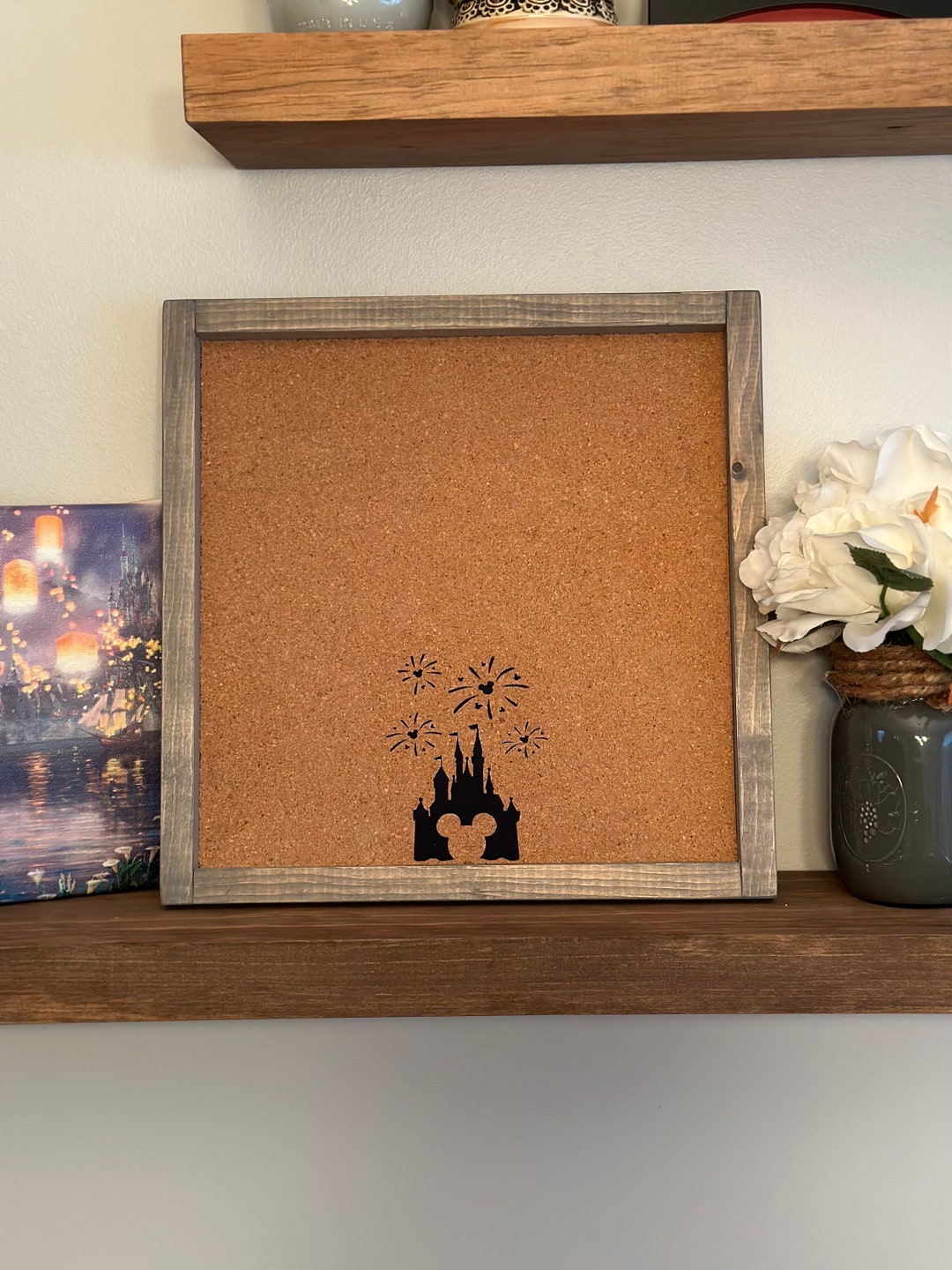 Disney Castle Fireworks Pin Collection Display Board - Etsy