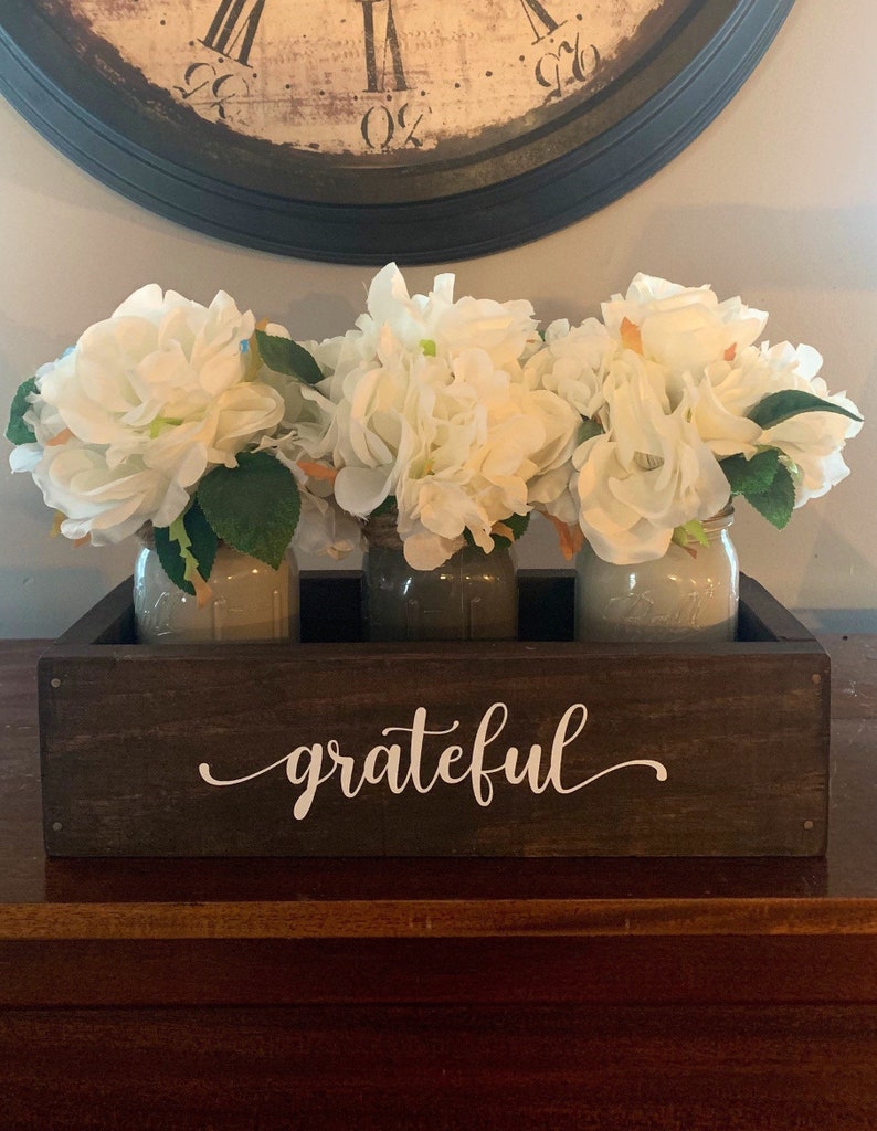 Farmhouse Centerpiece Box Decor - Etsy