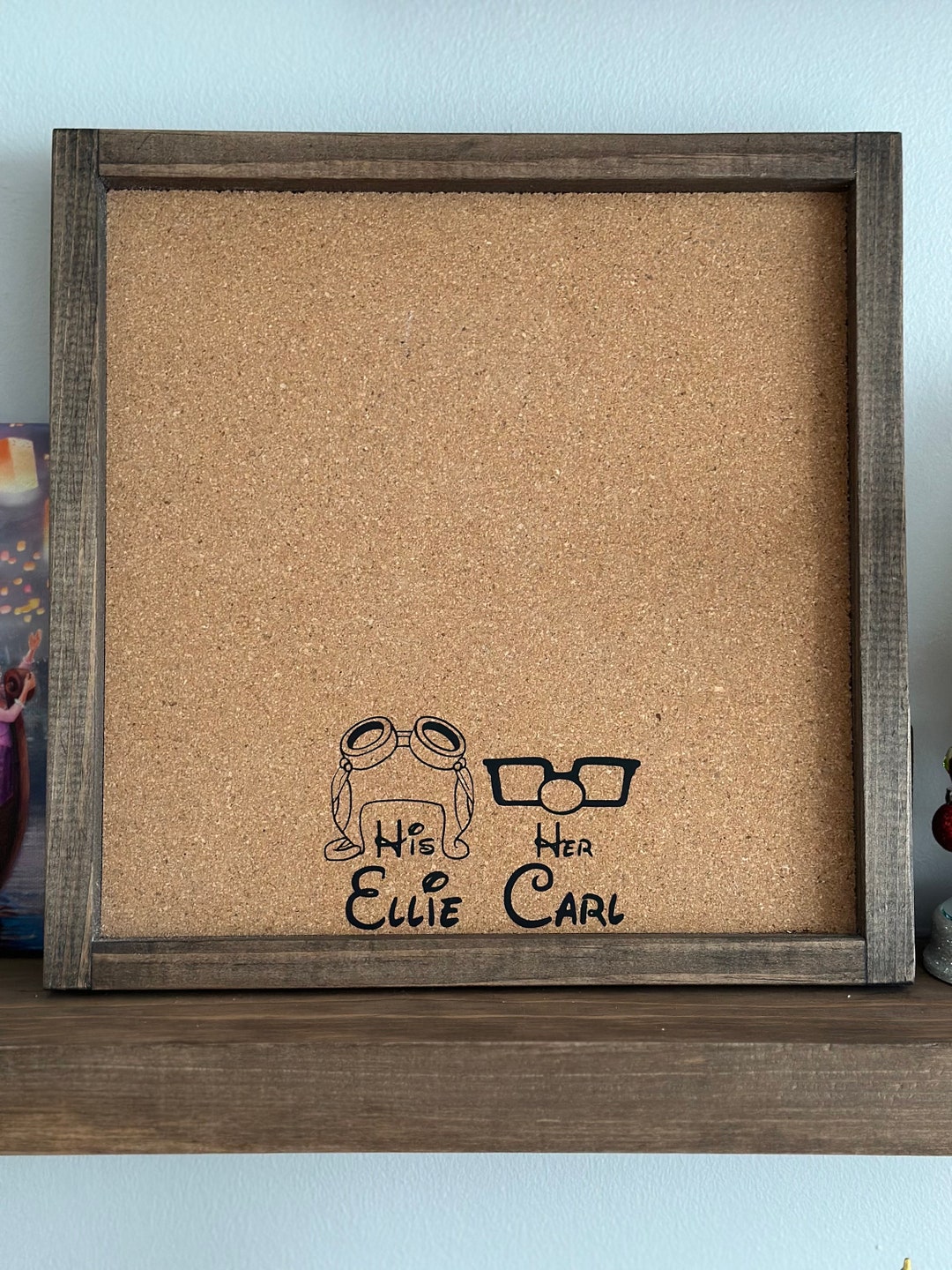 His Ellie Her Carl Disney Pin Collection Display Board - Etsy