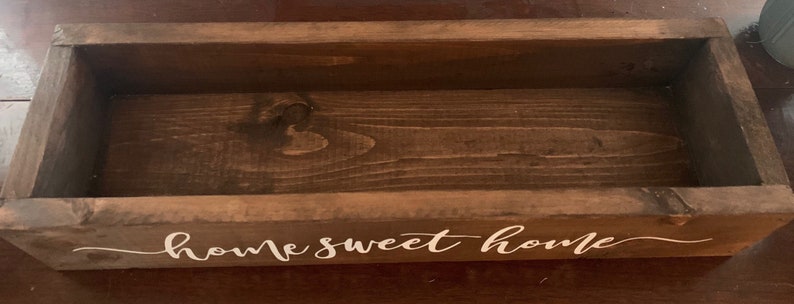 Farmhouse Centerpiece Box Decor - Etsy