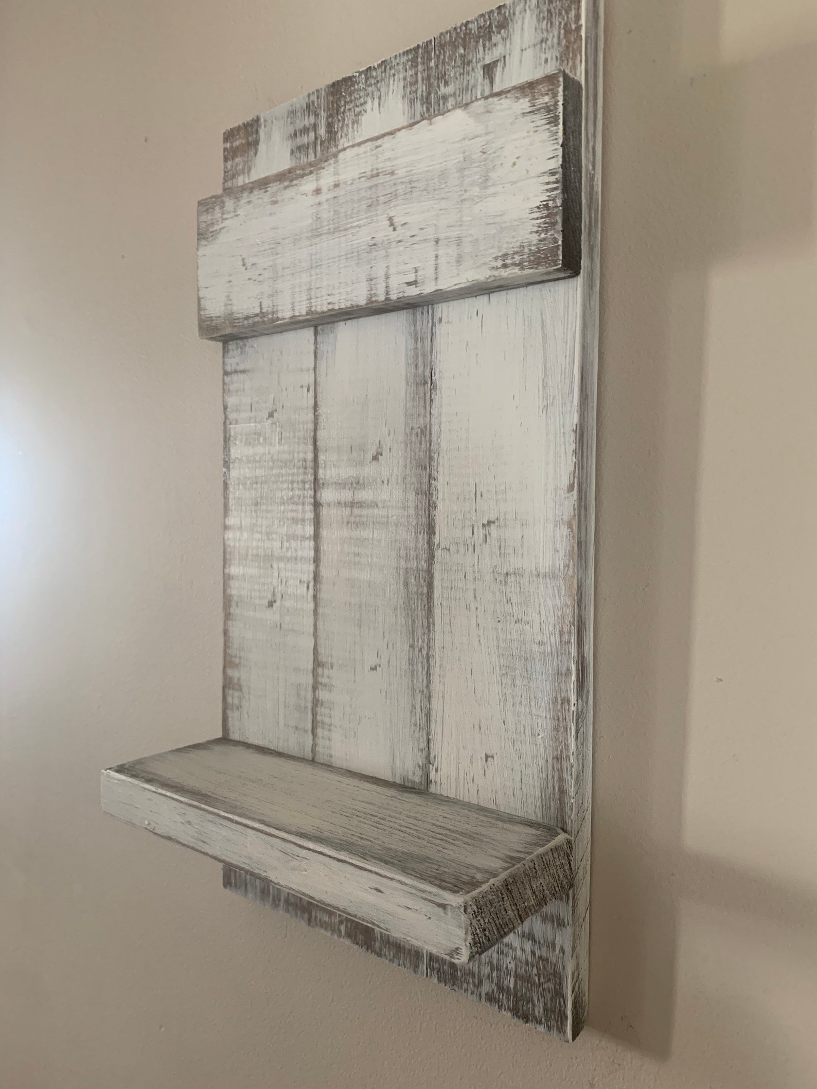 Farmhouse Shutter / Shelf - Etsy