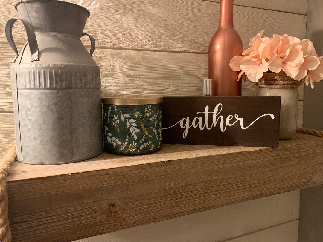 Farmhouse Style Small Shelf Sign - Etsy