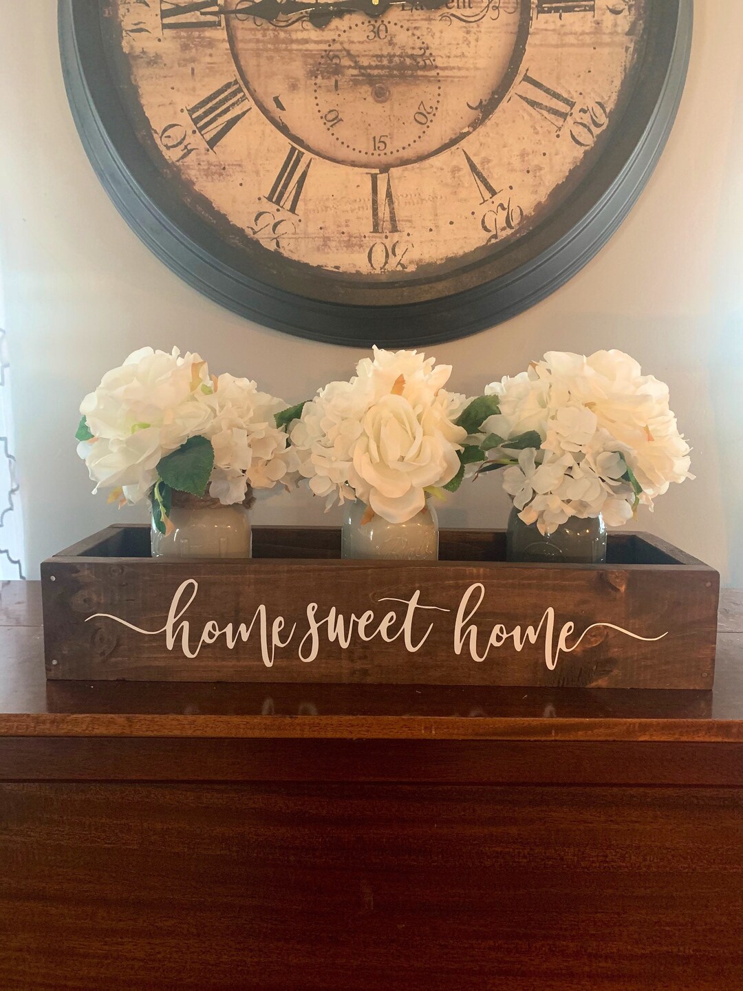 Farmhouse Centerpiece Box Decor - Etsy