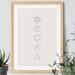 Platonic Solids Poster, Sacred Geometry Print, Seed of Life Wall Decor ...