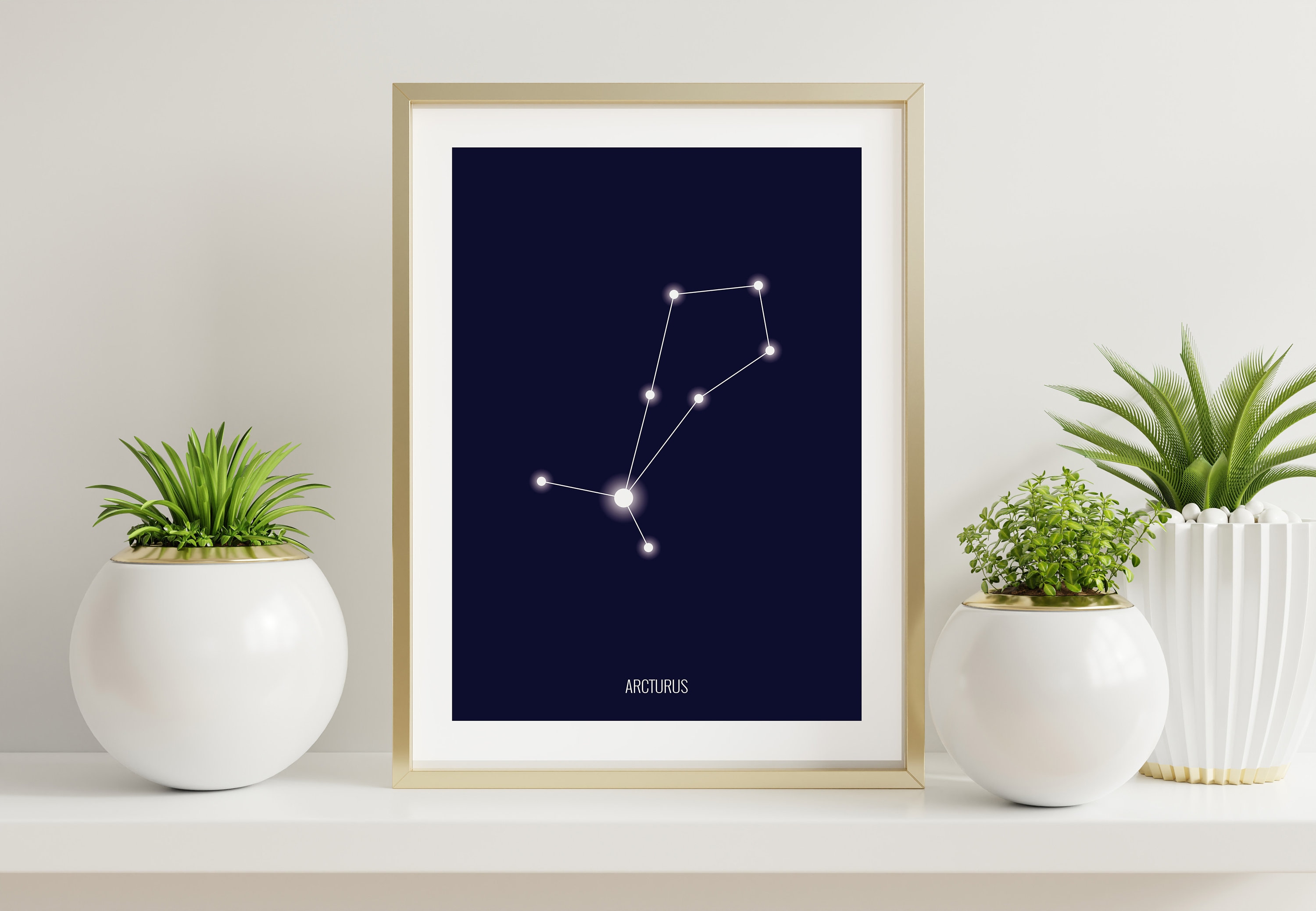 Boötes Constellation Poster, Arcturus Constellation Print, Arcturian ...