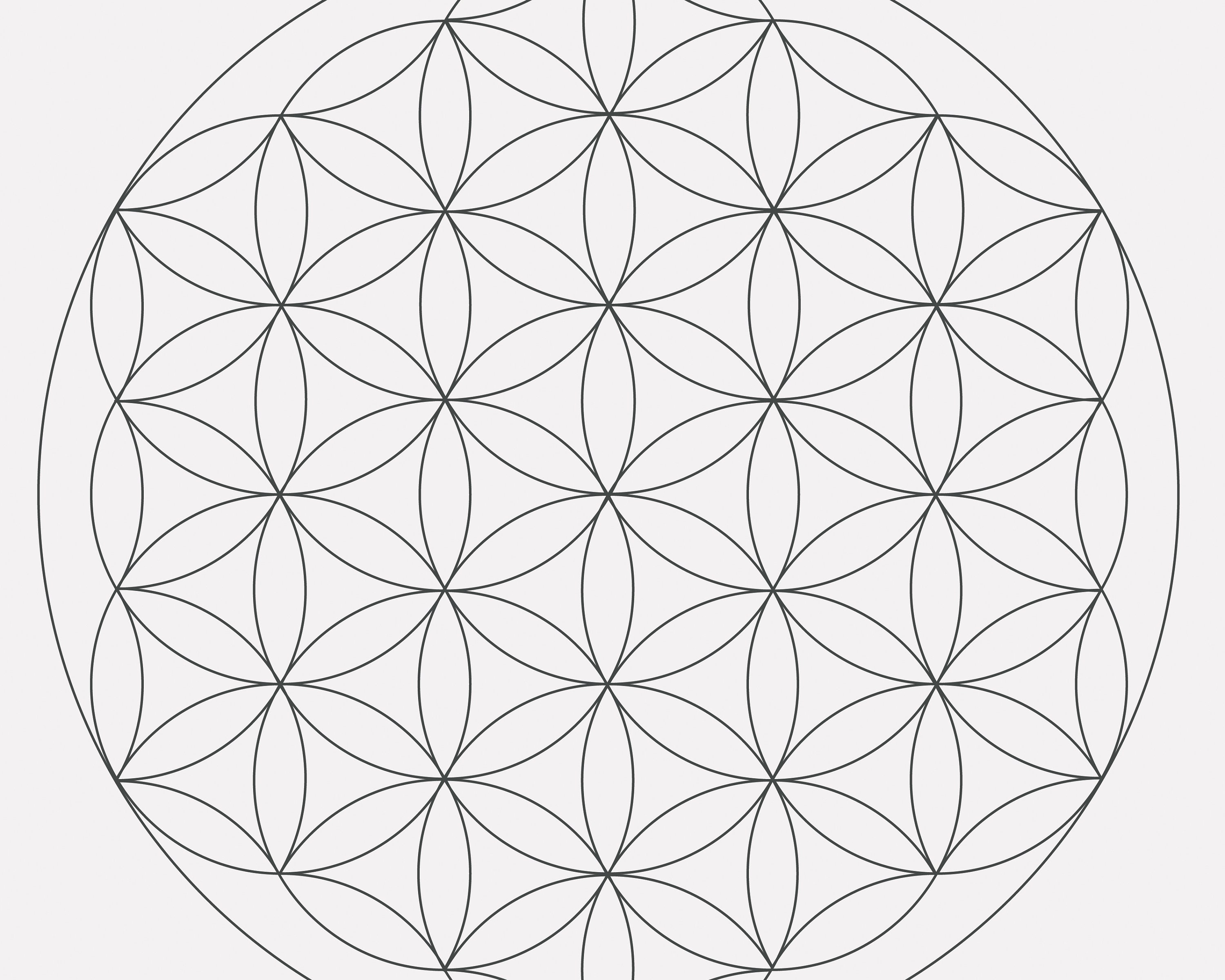 Flower of Life Poster, Flower of Life Wall Decor, Sacred Geometry Wall ...