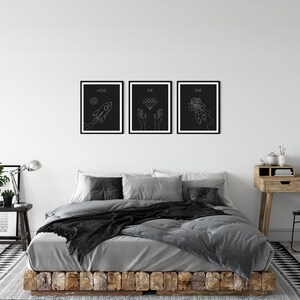 Gamestop poster set of 3, printable wall art, gamestonk, GME to the ...