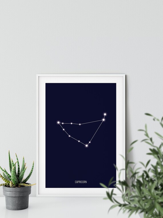 Constellation Du Zodiaque Capricorne Constellation Of Capricorn The