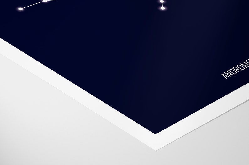 Andromeda Constellation Poster, Andromeda Print, Andromedan Starseed ...