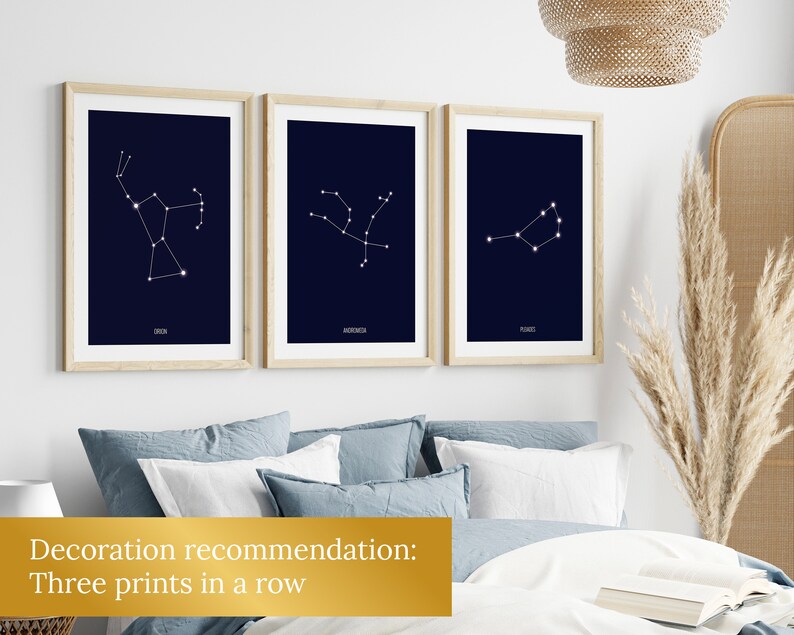 Andromeda Constellation Poster, Andromeda Print, Andromedan Starseed ...