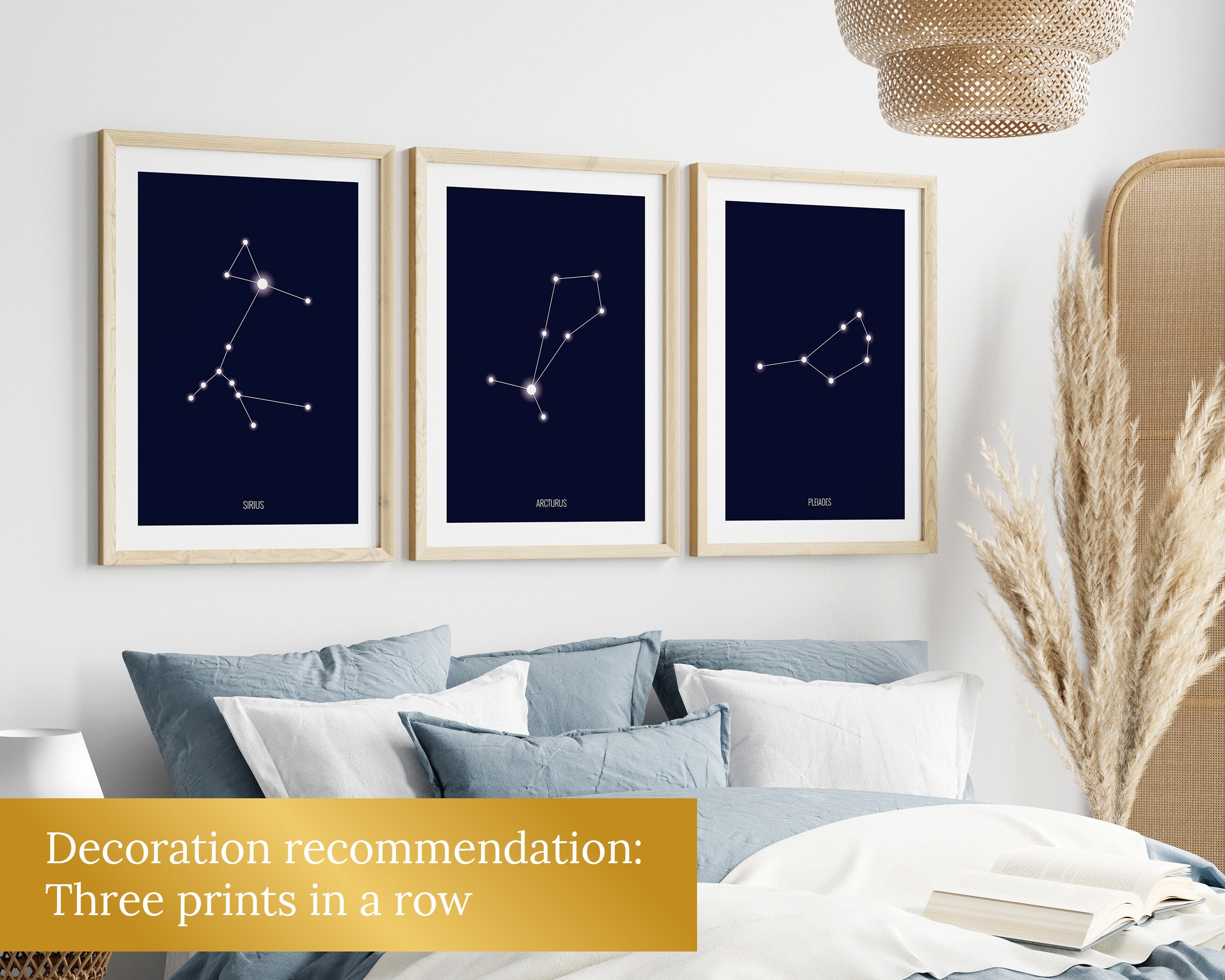 Boötes Constellation Poster, Arcturus Constellation Print, Arcturian ...