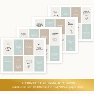Affirmation cards printable abundance wealth money | Etsy