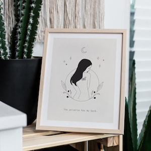 Affirmation Wall Art, Boho Poster Set, Affirmation Poster, Spiritual ...