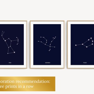 Andromeda Constellation Poster, Andromeda Print, Andromedan Starseed ...