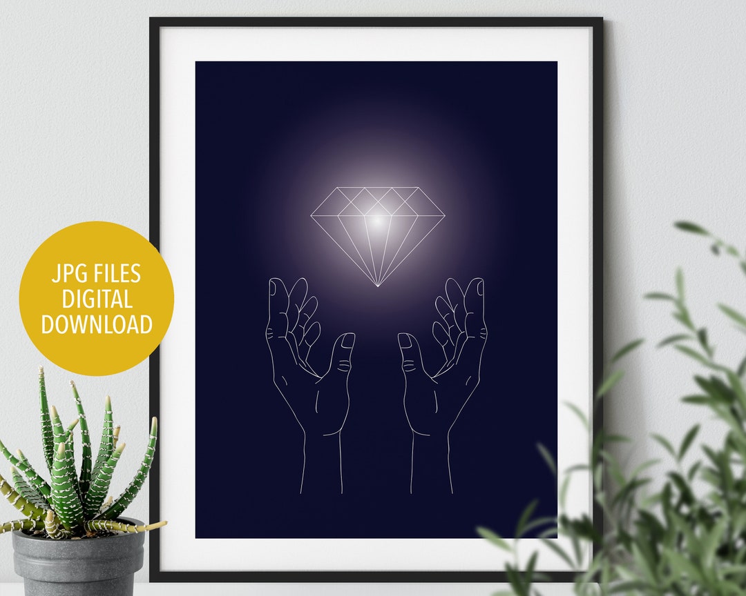 Diamond Hands Printable, Wallstreetbets Poster, GME Print, Gamestop, We ...