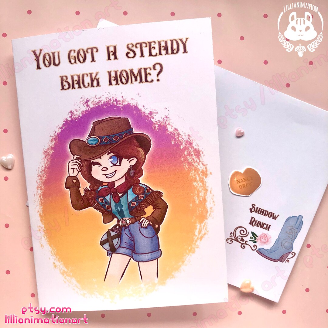 Nancy Drew Valentines Cards- Envelope + Sticker Included - Etsy