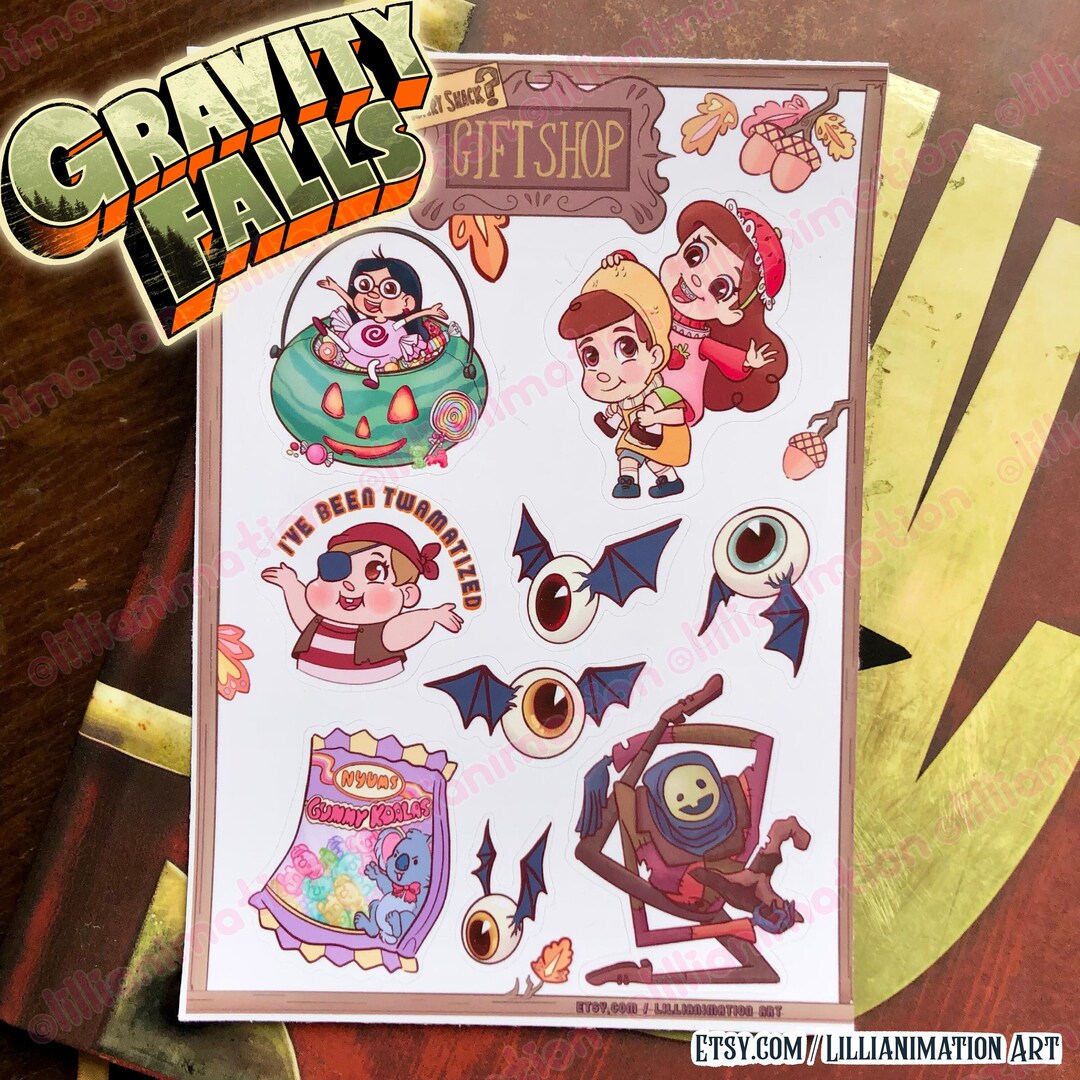 Summerween Sticker Sheet 4x6in - Etsy