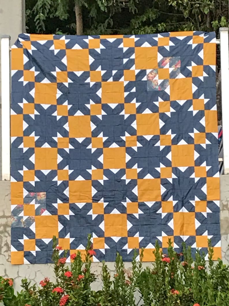 Modern Lattice PDF Quilt Pattern/ Quilt Pattern/ Modern Quilt Pattern ...